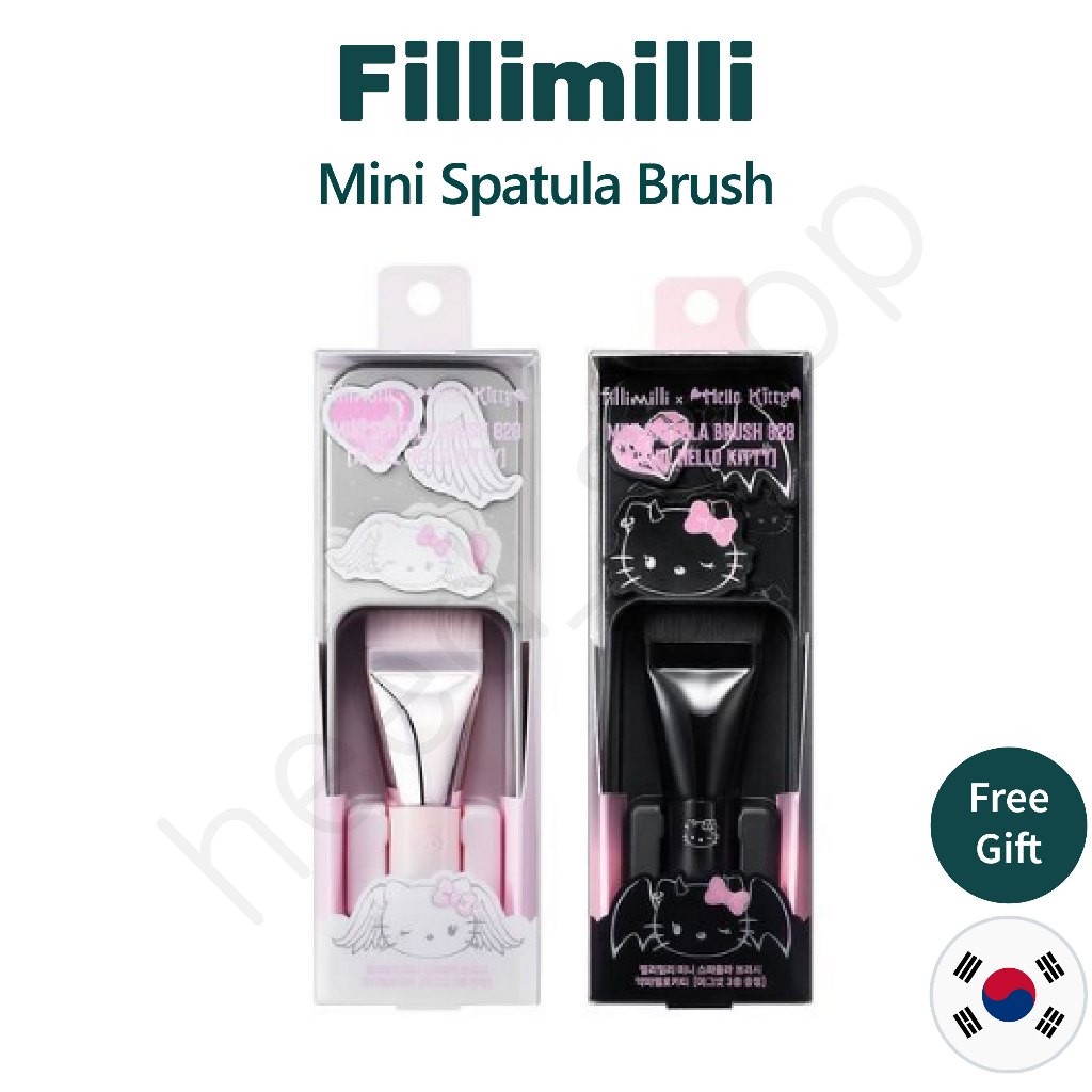 [ Fillimilli ] Hello Kitty Angel and Demon Mini Spatula Brush 828 ...