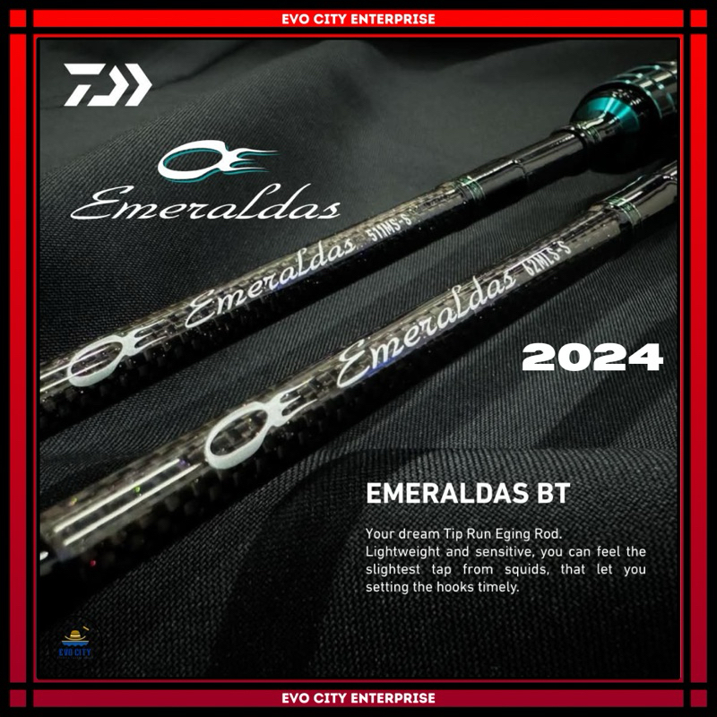 2024 Daiwa Emeraldas BT Eging Rod ( Buttjoint ) | Shopee Malaysia