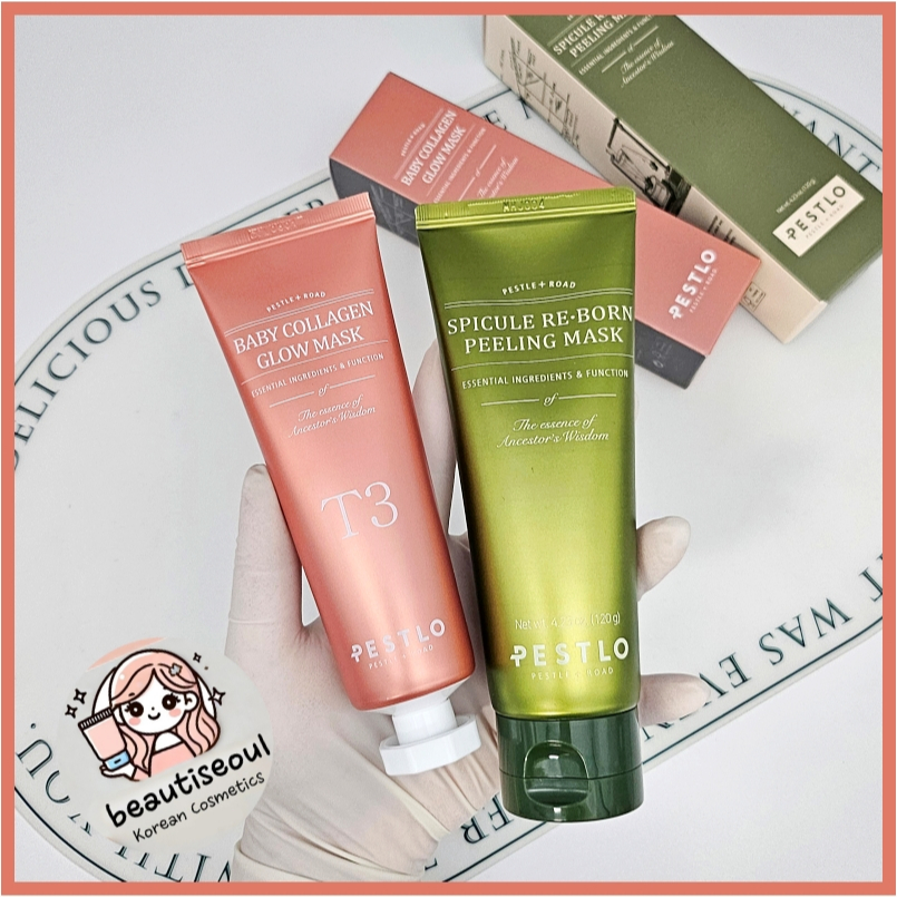 PESTLO T3 Baby Collagen Glow Mask 70ml Peel-Off Mask PESTLO Spicule Re ...