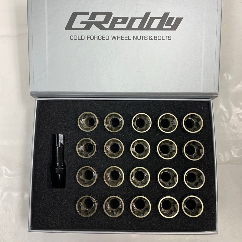 GReddy (M14 x 1.5MM) TESLA TYPE-R Cyclone Cold Forged Steel Wheel Lug ...