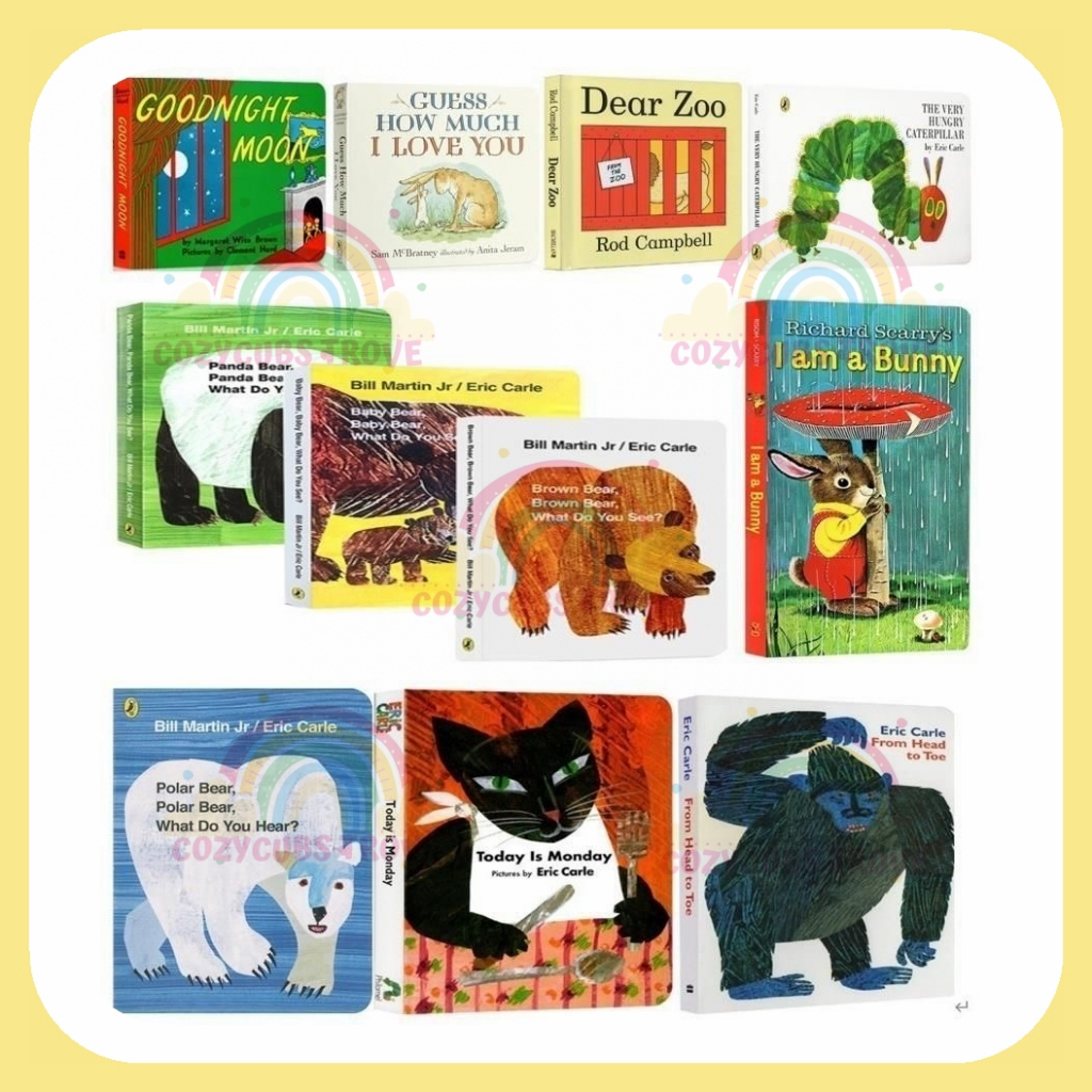 The Very Hungry Caterpillar/Dear Zoo/Brown Bear/Guess How Much I Love ...