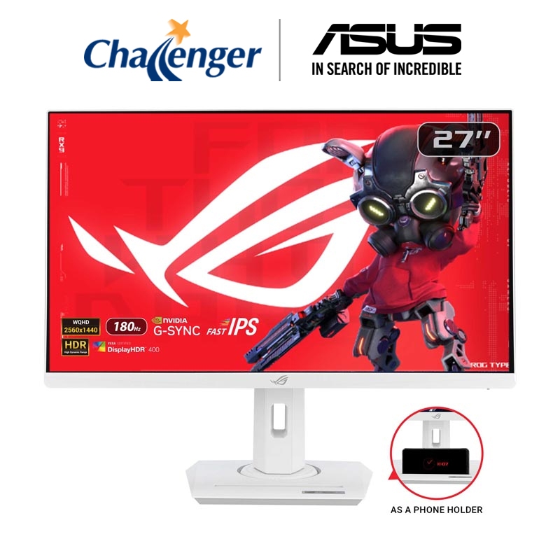 Asus ROG Strix XG27ACS-White - 27-inch QHD 180Hz Fast IPS Gaming ...