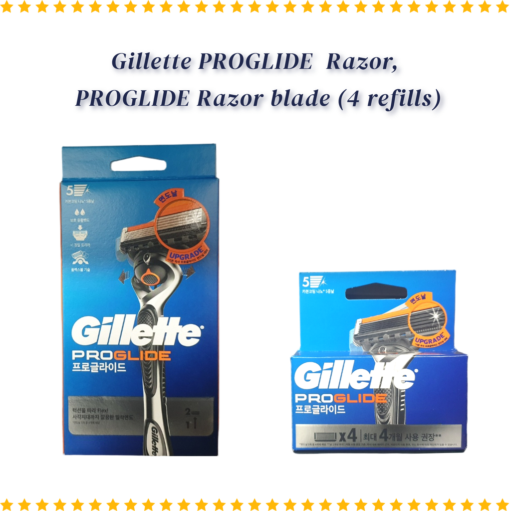 Gillette PROGLIDE Razor, PROGLIDE Razor blade (4 refills) | Shopee Malaysia