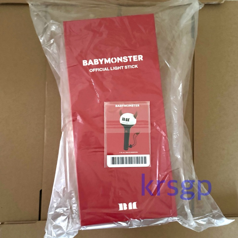 [With POB] OFFICIAL BABYMONSTER BM Lightstick Light Stick Offline ...