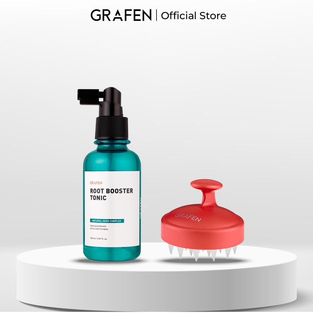 [GRAFEN] Root Booster Tonic 160ml + Edge Finger [Hair Loss Care · Anti ...