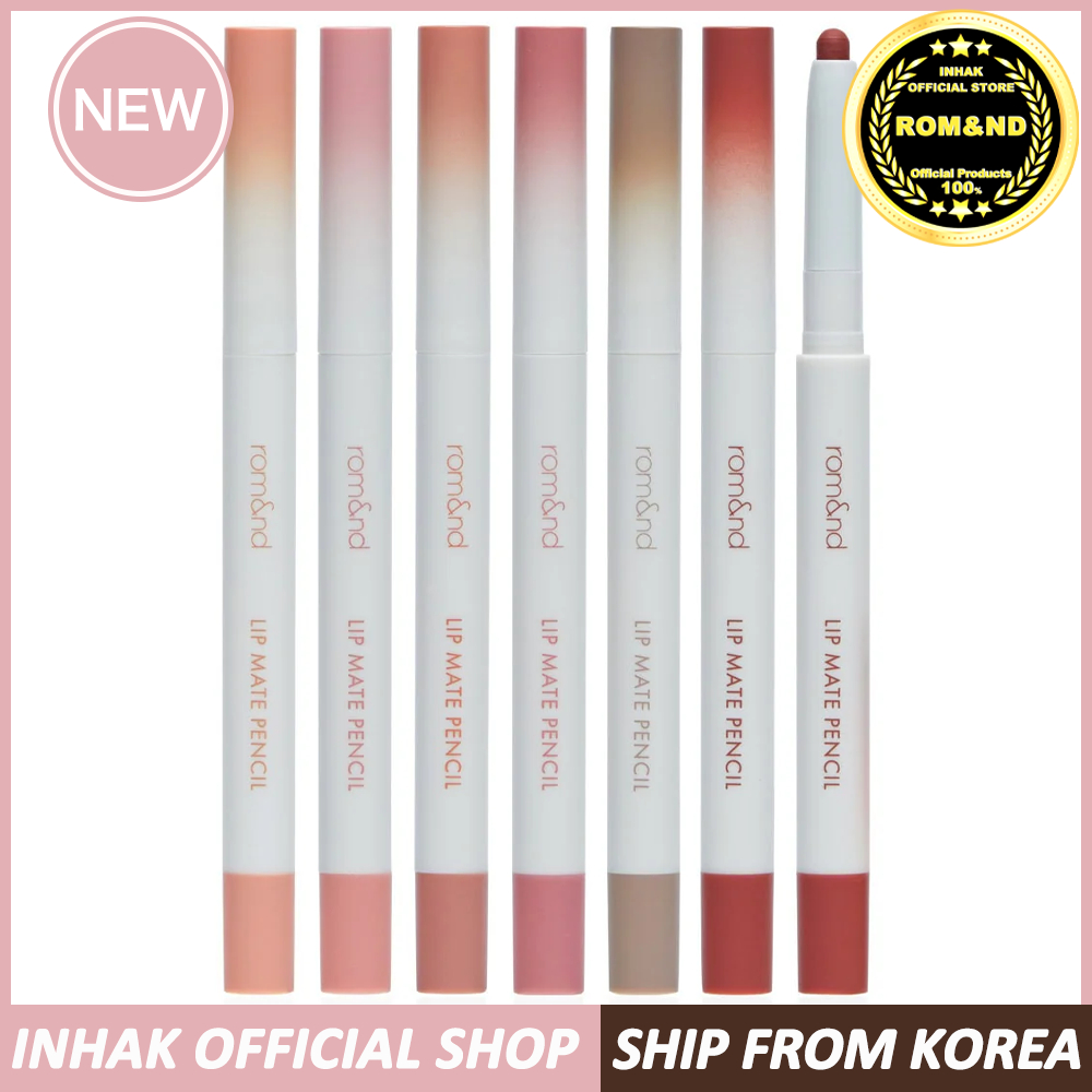 [ROM&ND]ROMAND Lip Mate Pencil 0.5g - 6 Color to Choose | Shopee Malaysia