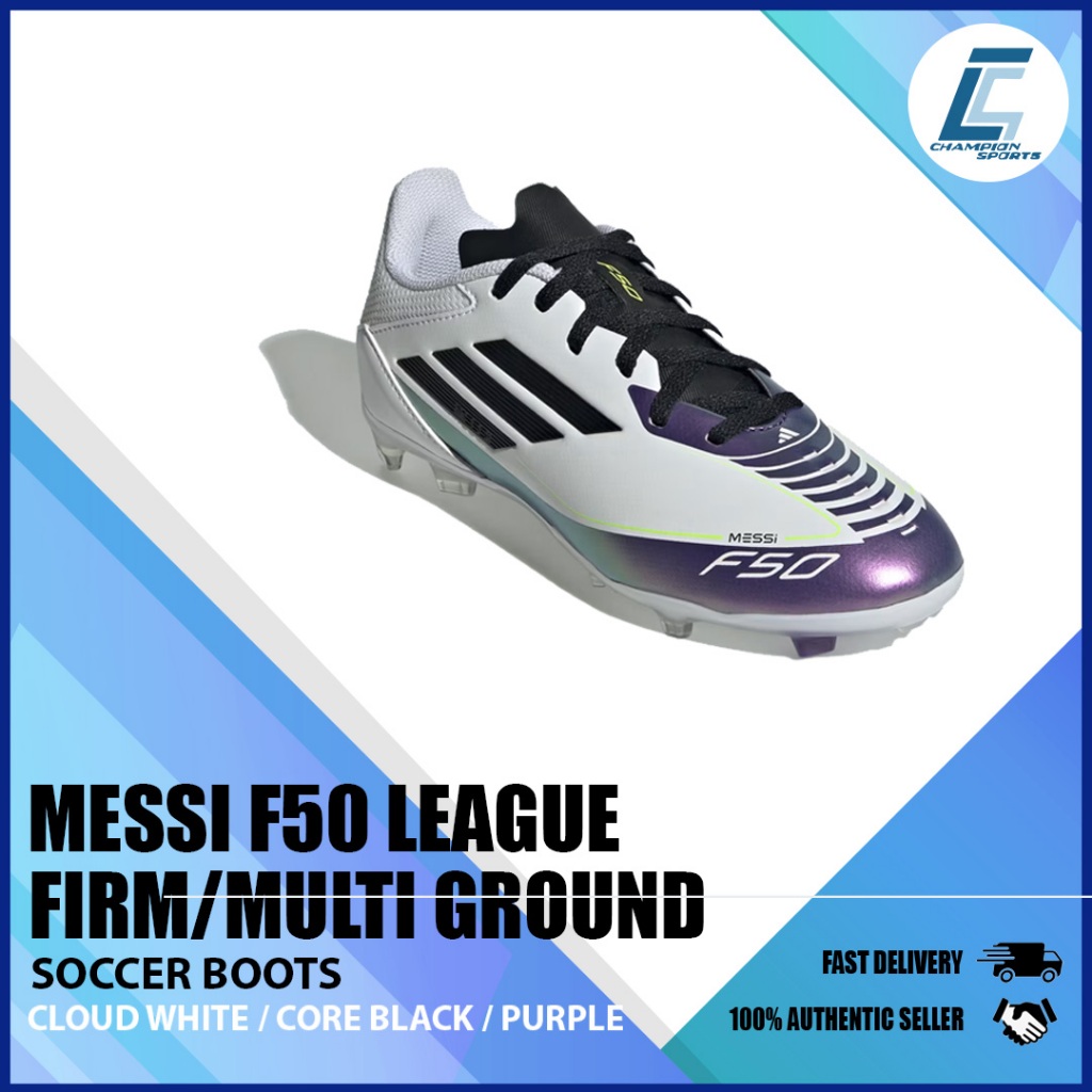 Adidas Men's Messi F50 League Firm/Multi-Ground Soccer Boots (IE9073 ...