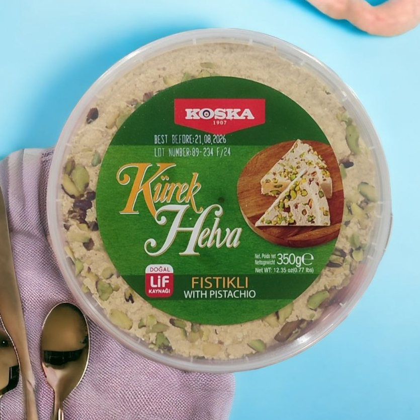 KOSKA.Halva with pistachio 350g. Halal. | Shopee Malaysia