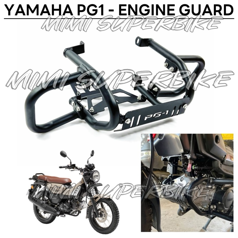 YAMAHA PG1 PG-1 FRONT ENGINE GUARD HEAVY DUTY PROTECTION PROTECTOR ...