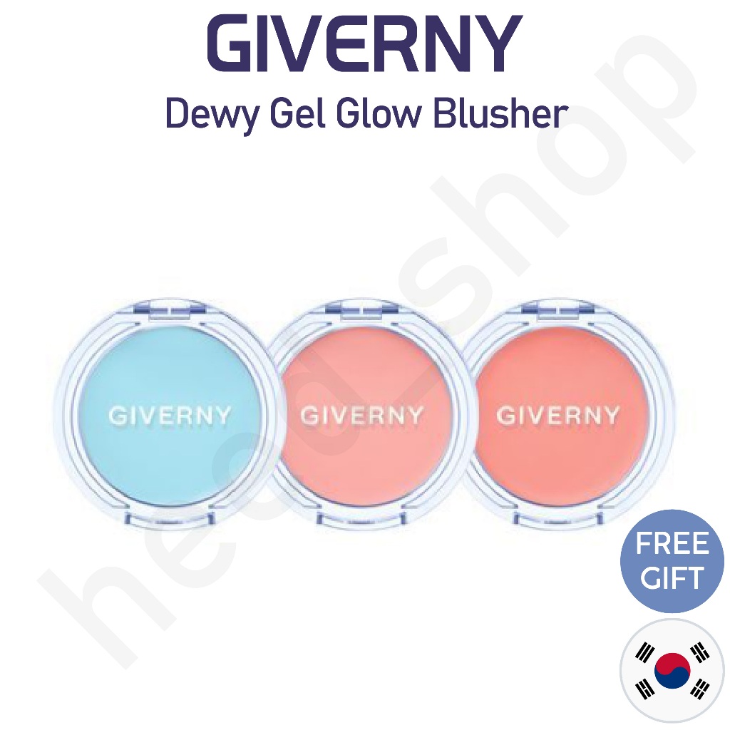 GIVERNY Dewy Gel Glow Blusher / 3 colors | Shopee Malaysia