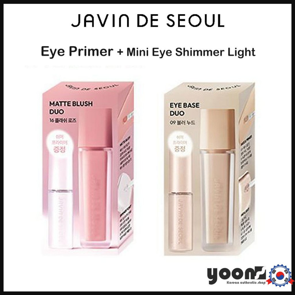 [JAVIN DE SEOUL] Eye Primer + Mini Eye Shimmer Light_From Korea ...