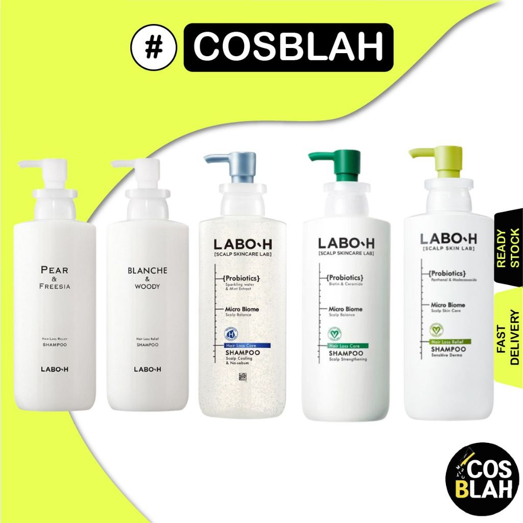 LABO-H SHAMPOO 112ml / 400ml - 6Types | Shopee Malaysia