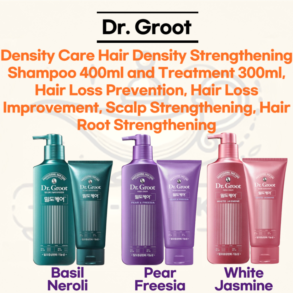 [Dr. Groot] Density Care Hair Density Strengthening Shampoo 400ml and ...
