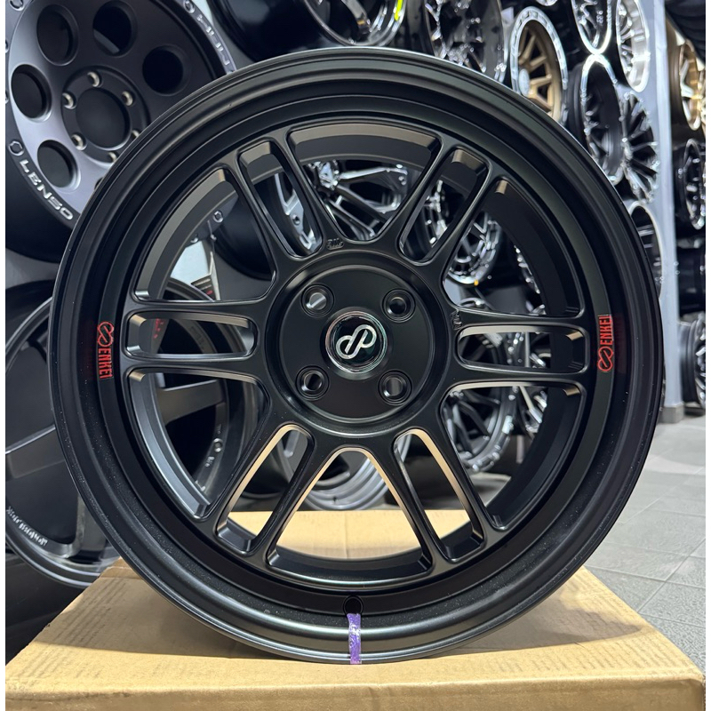 RPF-1 [Matte Black] Sport Rim 17x8JJ ET36 (4x100) & (4x114.3) | Shopee ...