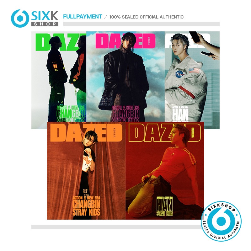 (English Translation) DAZED - SKZ CHANGBIN, HAN Cover (FEB 2025 ...