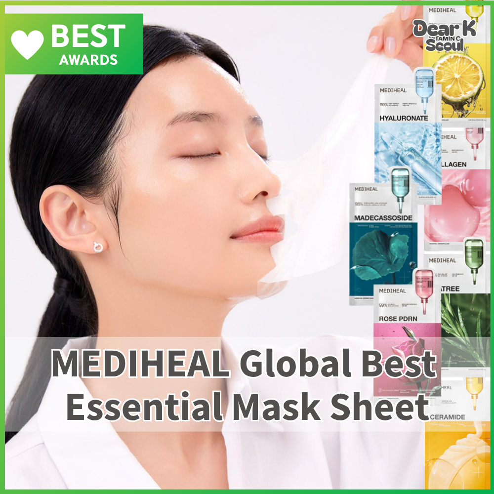 [MEDIHEAL] NEW Essential Mask Pack | 7types | Korea Face Master Sheets ...