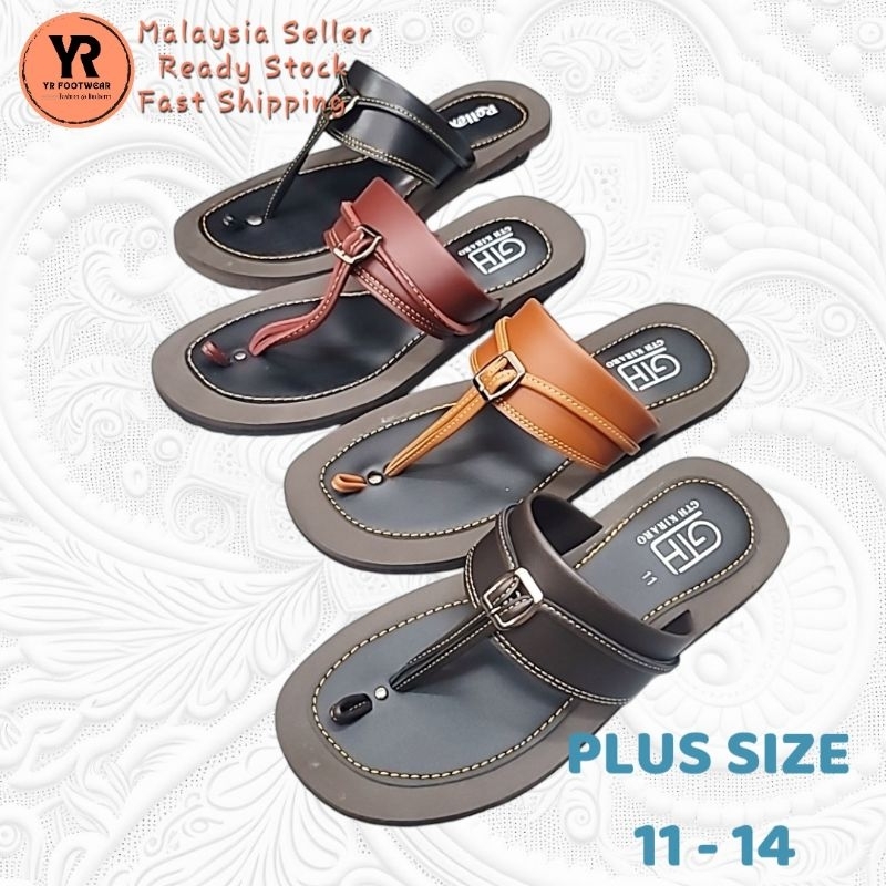 Men's Capal traditional 8866 liteweight plus size black white / chappal ...