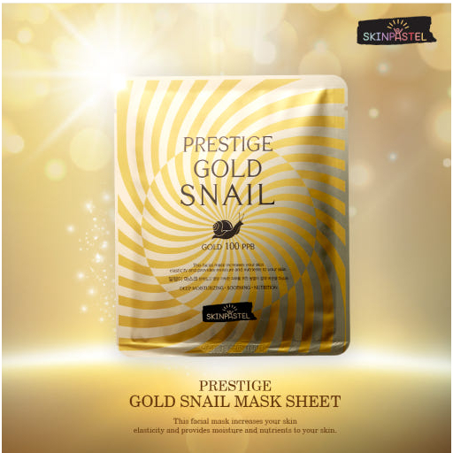 Prestige Gold Snail Mask Pack (25ml x 10 sheets) | Shopee Malaysia