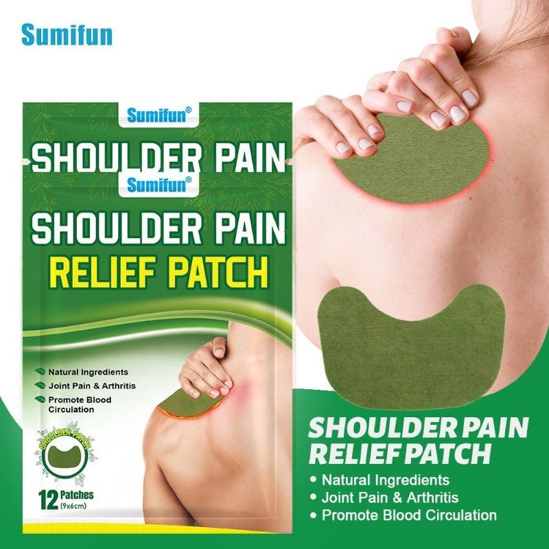 SHOULDER PAIN RELIEF PATCH Tampalan Melegakan Sakit Bahu Membuang angin ...