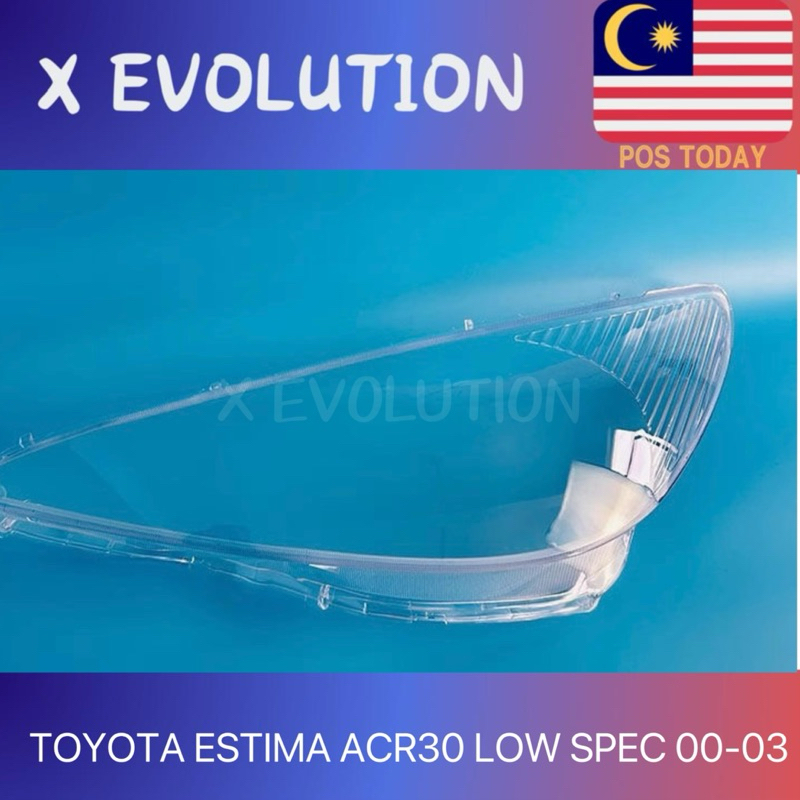 TOYOTA ESTIMA ACR30 00-03 2000 2001 2002 2003 HEADLAMP COVER HEADLAMP ...