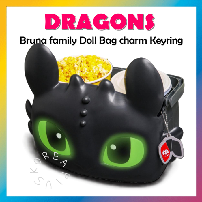 Dragons dreamworks Toothless Tray KOREA Megabox Limitied (carry Popcorn ...