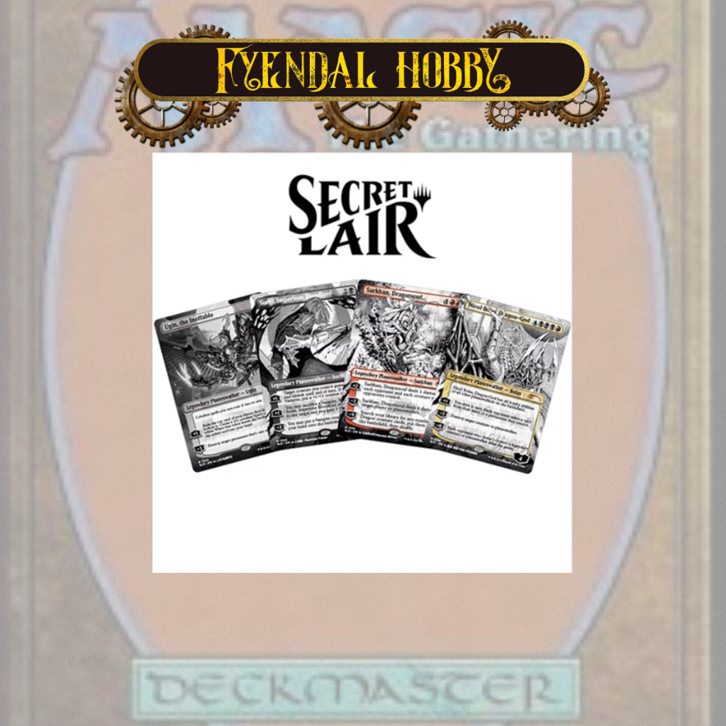 MTG Secret Lair More Borderless Planeswalkers Foil | Shopee Malaysia