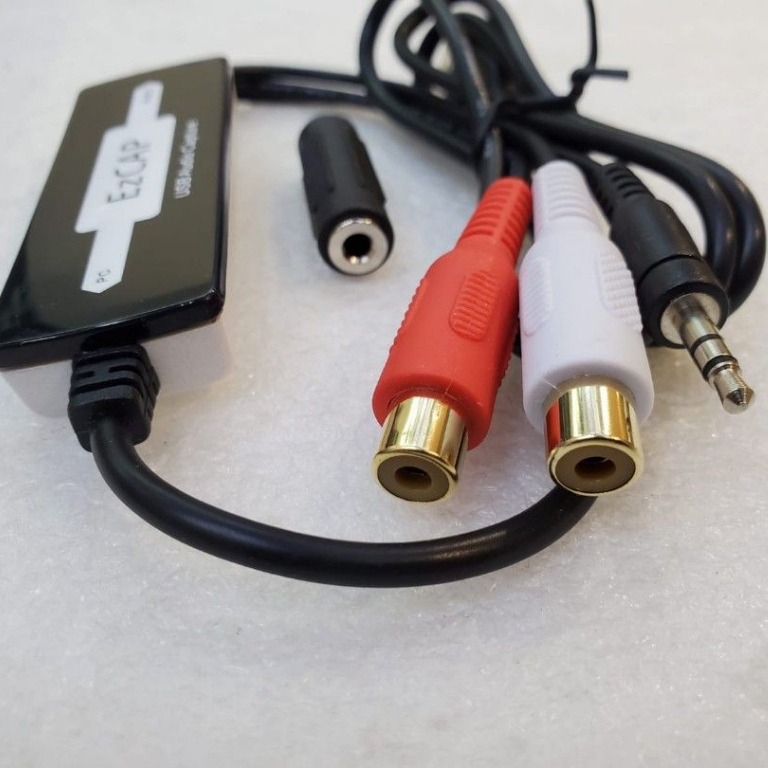 Ezcap USB Audio Capture Recorder Card Vinyl Turntable Cassette Tape ...