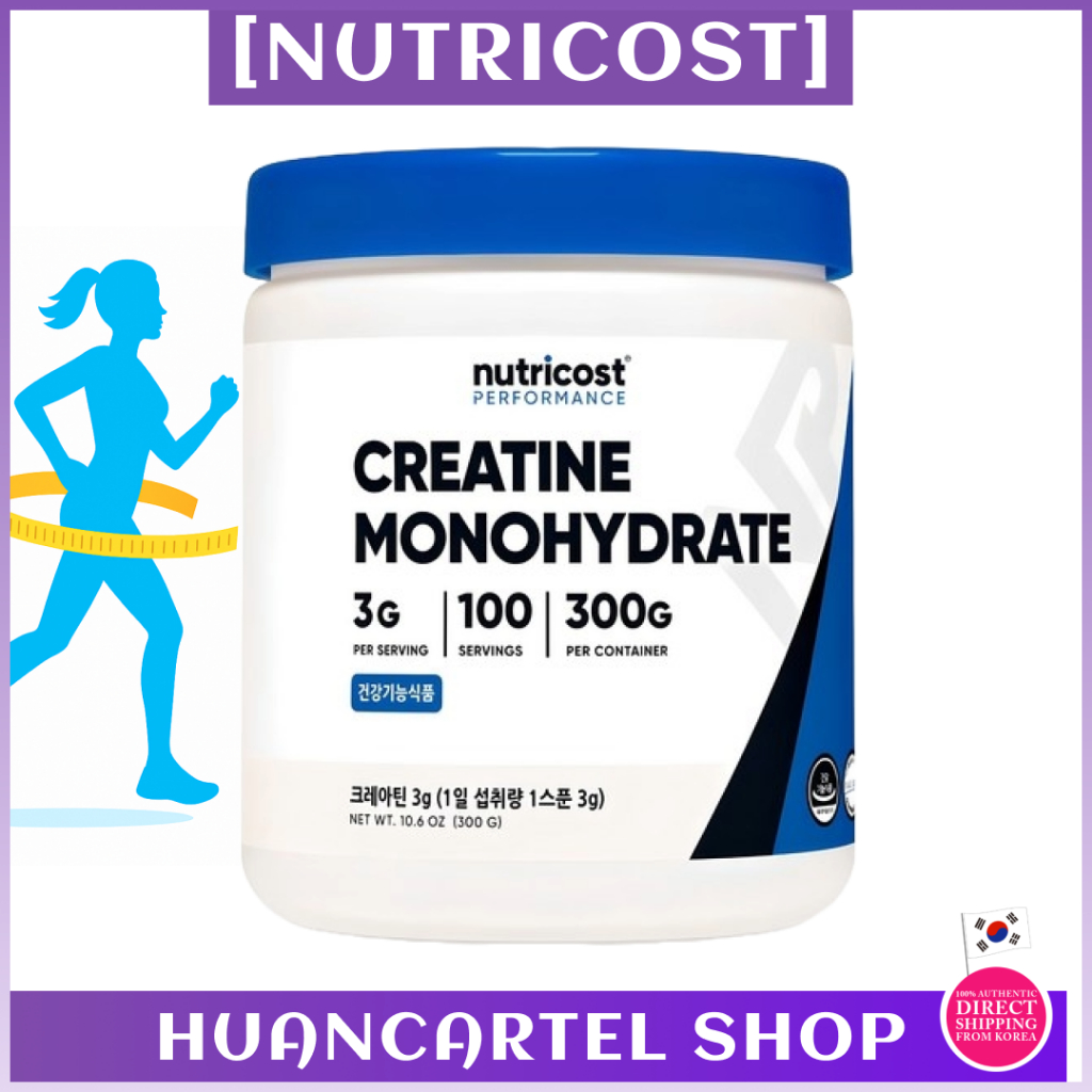 [Nutricost] Creatine Monohydrate 300g (100 Servings) | Shipping from ...