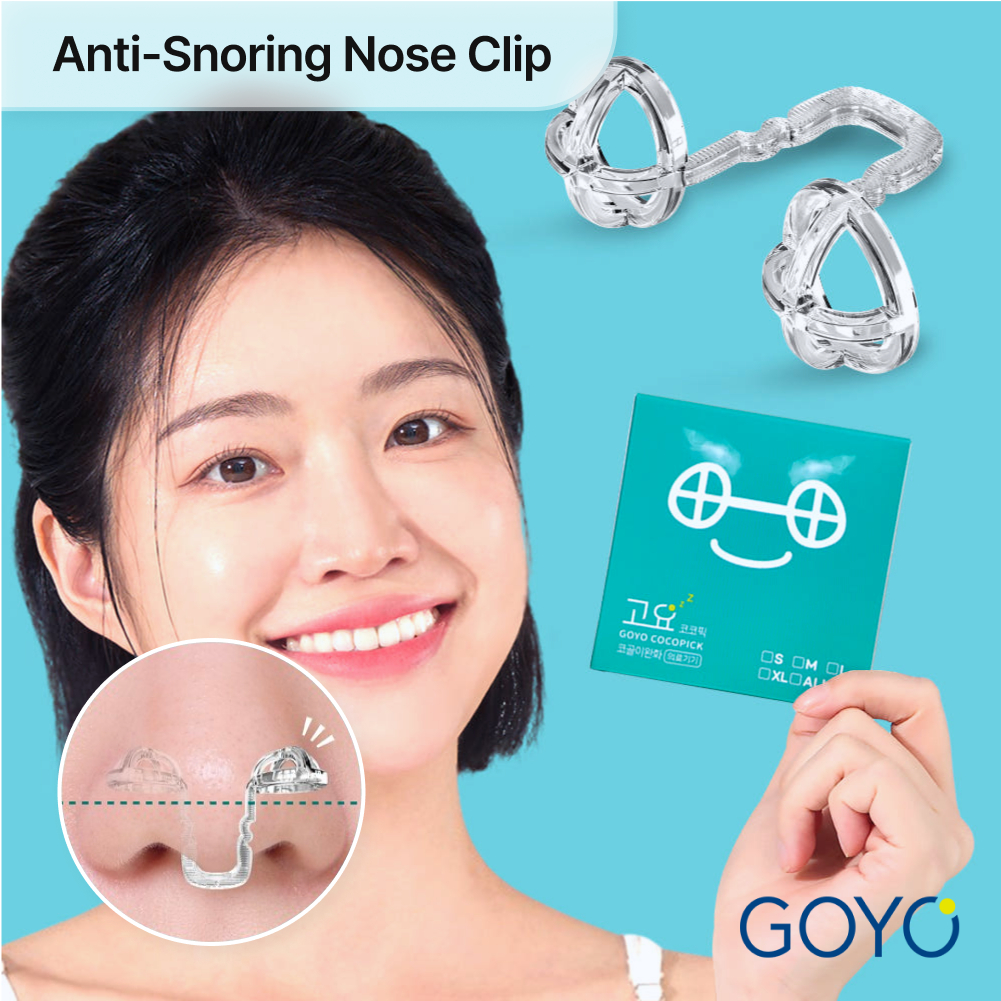 GOYO Anti-Snoring Nose Clip – 4 Sizes Nasal Expander | Made in Korea ...