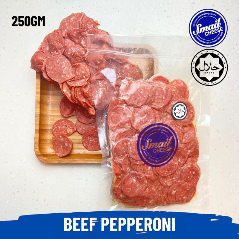 [READYSTOCK] [250G+/-] BEEF PEPPERONI HALAL MUSLIM PRODUK | Shopee Malaysia