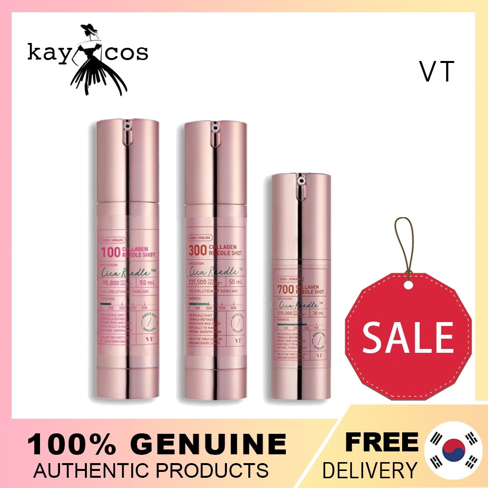 VT Collagen REEDLE SHOT 100/300/700，Anti-aging，Skin hydration, skin barrier protection | Shopee ...