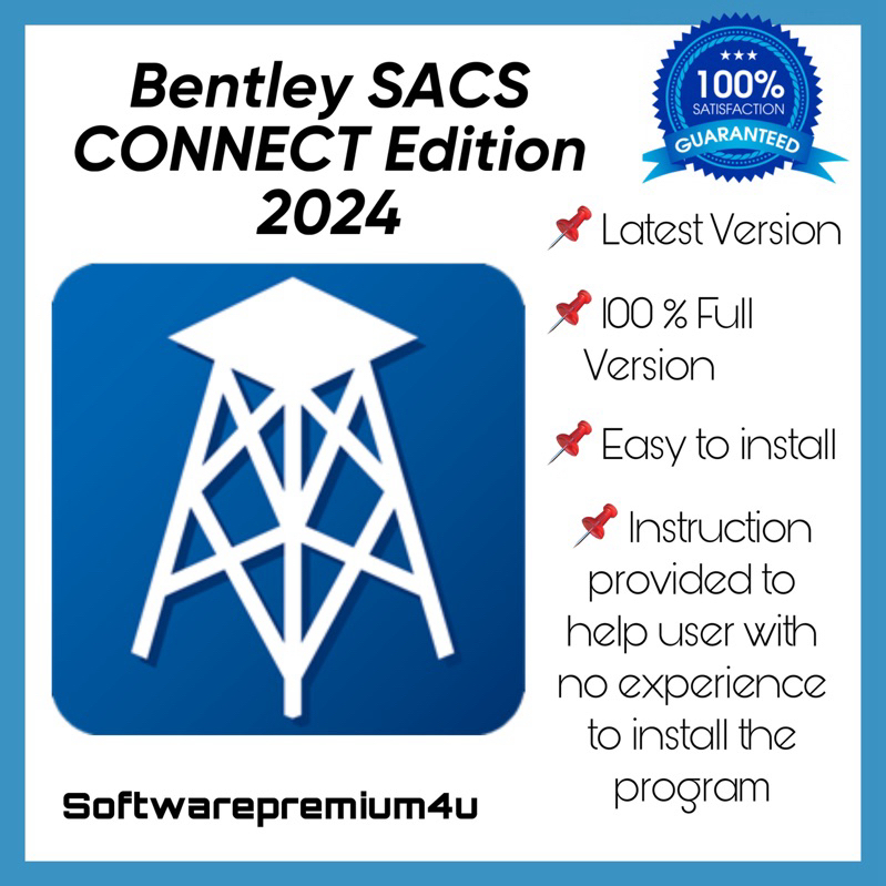 Bentley SACS CONNECT Edition 24.3.7 (2024) 🔥【Latest】🔥 | Shopee Malaysia