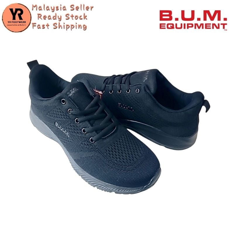 Bum Equipment Men's unisex canvas lightweight full black sport shoe ...