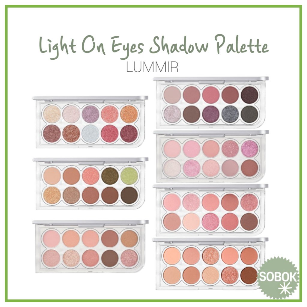 [LUMMIR] Light On Eyes Shadow Palette 7color | Shopee Malaysia