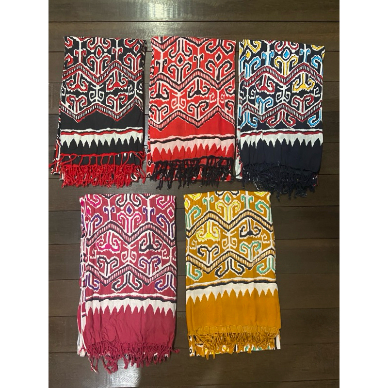 P01 Beautiful Traditional Pua Kumbu Motif Table Runner, cloth, wall ...