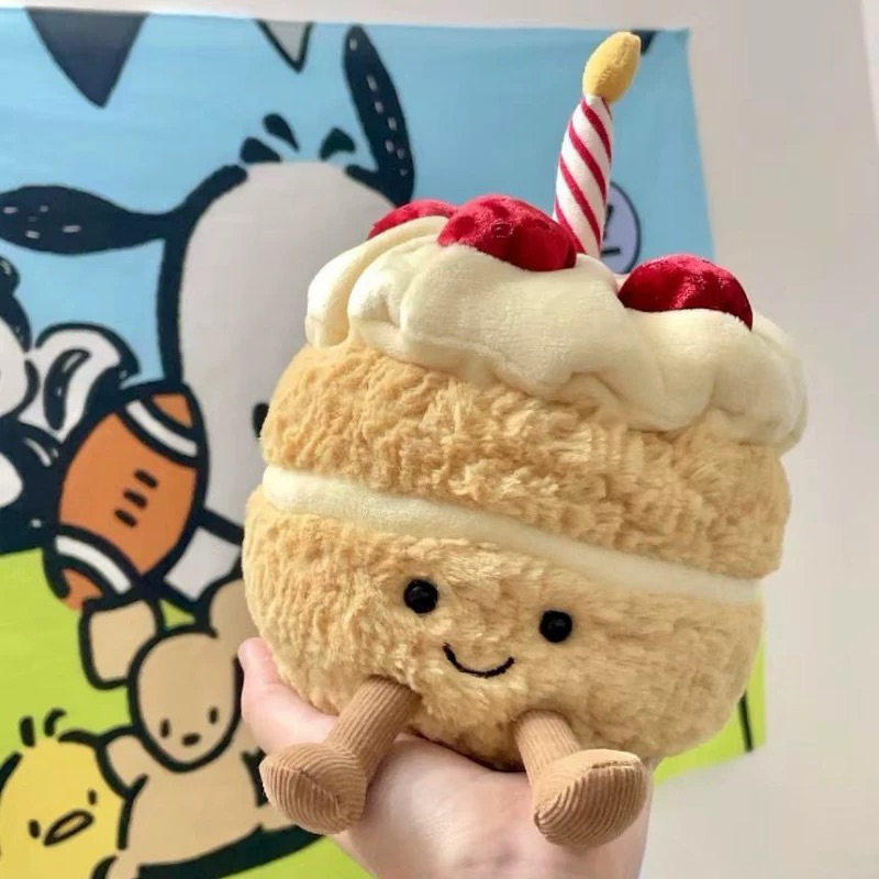 CUTE PLUSH HAPPY BIRTHDAY CAKE Sanrio Capybara Disney Stitch Hello ...