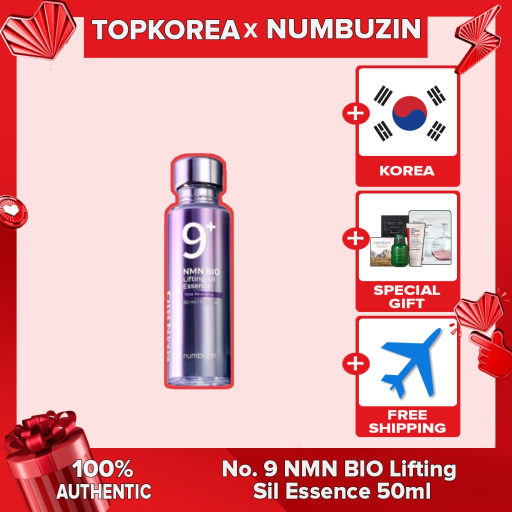 Numbuzin No. 9 NMN BIO Lifting Sil Essence 50ml TOPKOREA Shipping from korea | Shopee Malaysia
