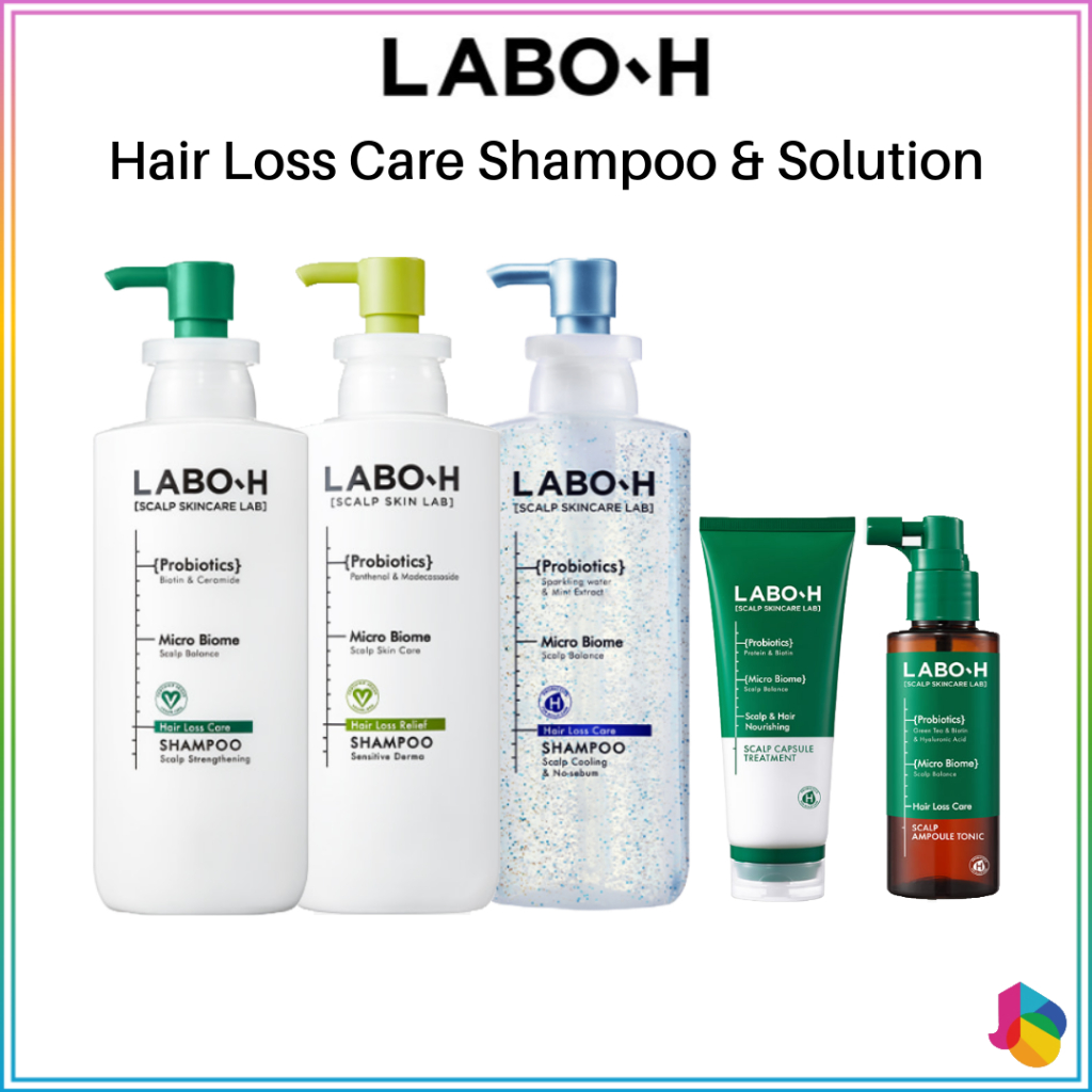 [LABO H] Hair Loss Care Shampoo 400ml (Scalp Strengthening/Sensitive ...