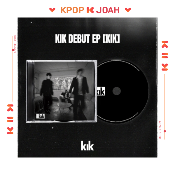 KIK [KIK] Debut EP Album (11th Jul.2025) | Shopee Malaysia