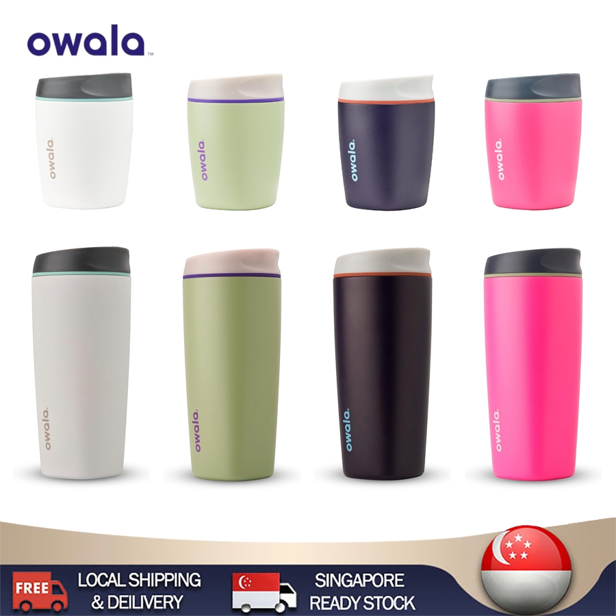 Owala SmoothSip Insulated Stainless Steel Coffee Tumbler Reusable ...