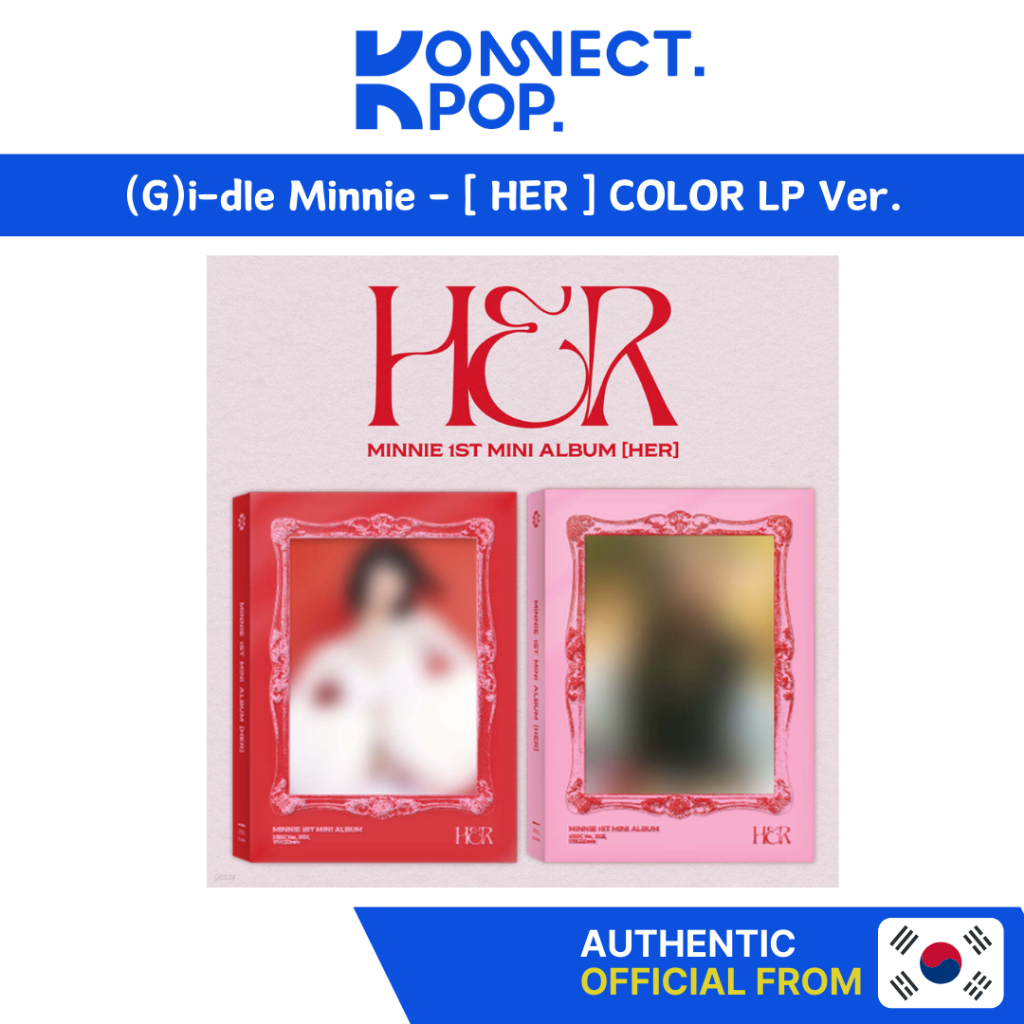 (G)I-DLE MINNIE - MINI 1ST ALBUM [ HER ] | Shopee Malaysia