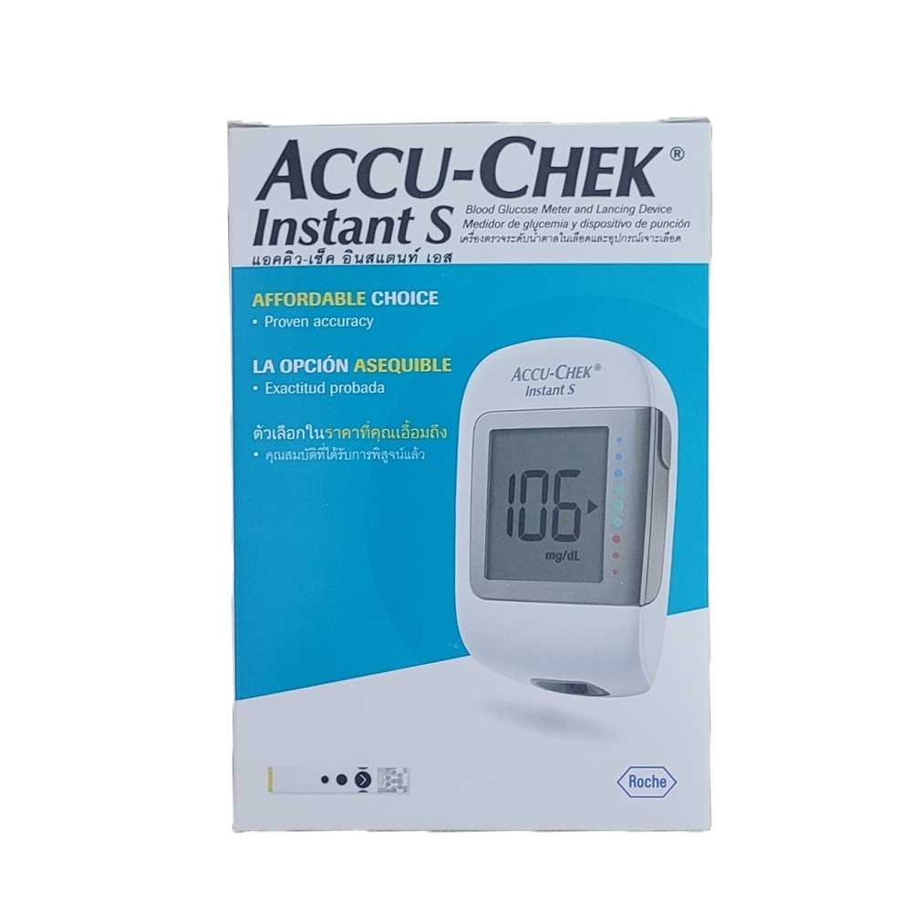 ACCU-CHEK Instant S Blood Glucose Monitoring Meter System Accu chek ...