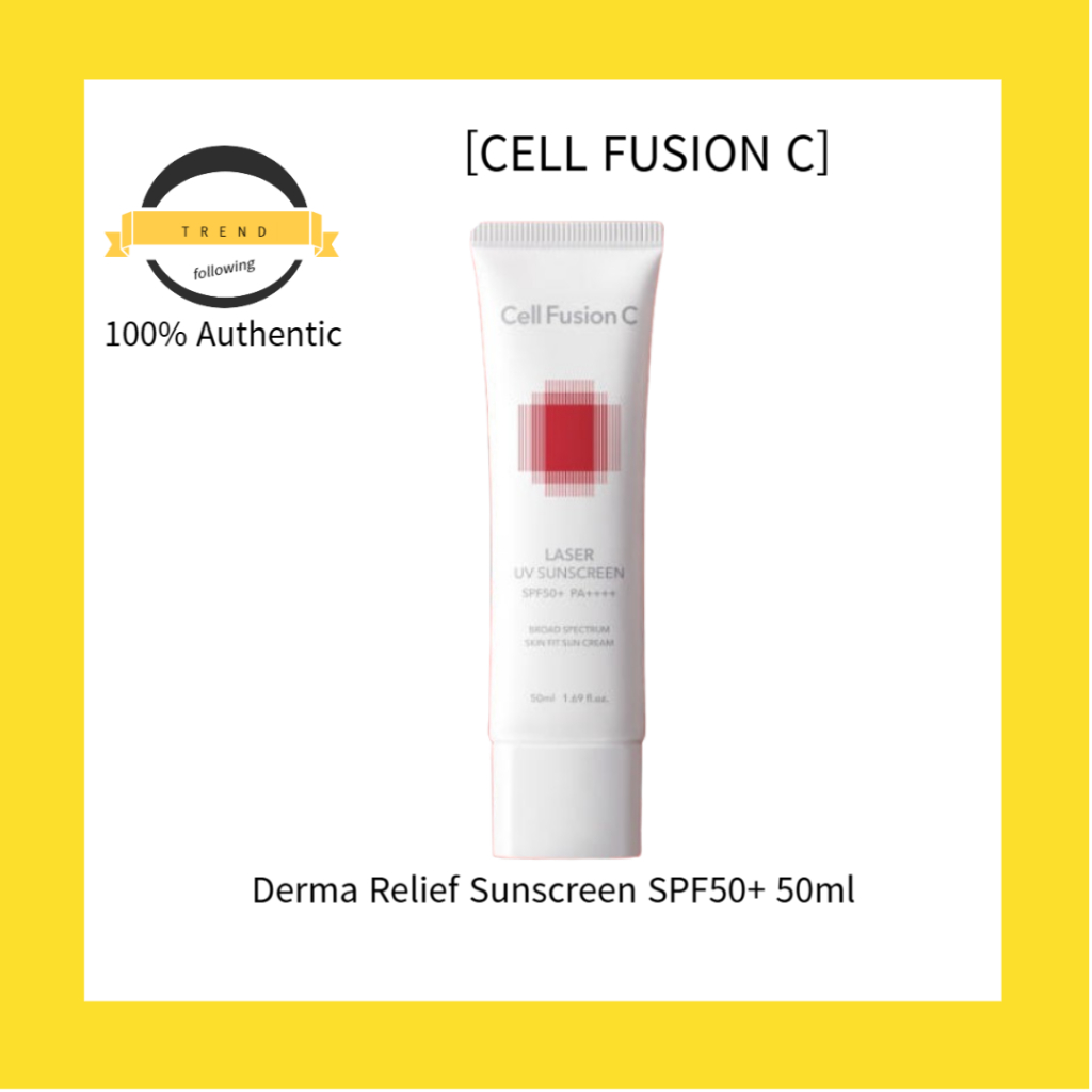 [CELL FUSION C] Derma Relief Sunscreen SPF50+ 50ml | Shopee Malaysia