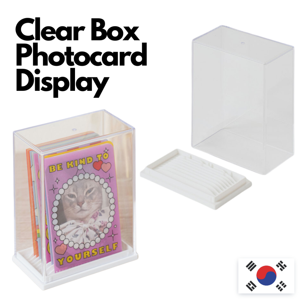 Toploader Display Case - Photocard Holder for K-Pop, Polaroids, ID ...