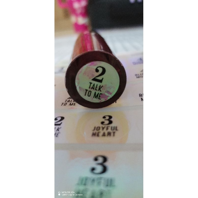 Sticler code liptint lipmate lipstick | Shopee Malaysia