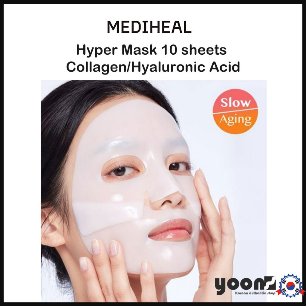 [Mediheal] Hyper Mask 10 sheets Collagen / Hyaluronic Acid_From Korea ...