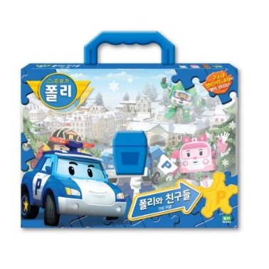 ROBOCAR POLI Bag Puzzle Poli and Friends kids educational toys | Shopee ...