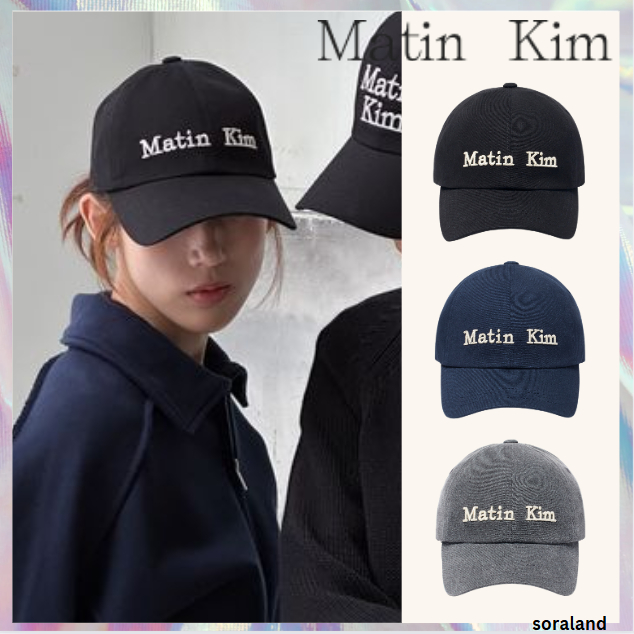 [MATIN KIM] MATIN CLASSIC LOGO BALL CAP 3 colors (2025 NEW) | Shopee ...