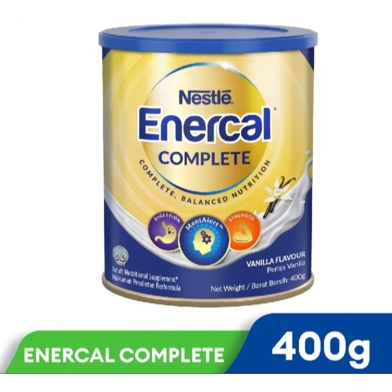Nestle Enercal Complete Milk Powder 400g Expired 2027 | Shopee Malaysia