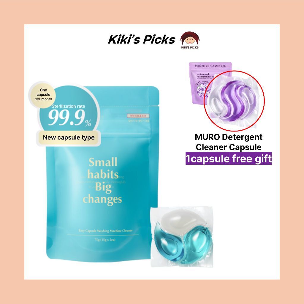 Sosoi Easy Capsule Washing Machine Cleaner(5capsules) | Shopee Malaysia
